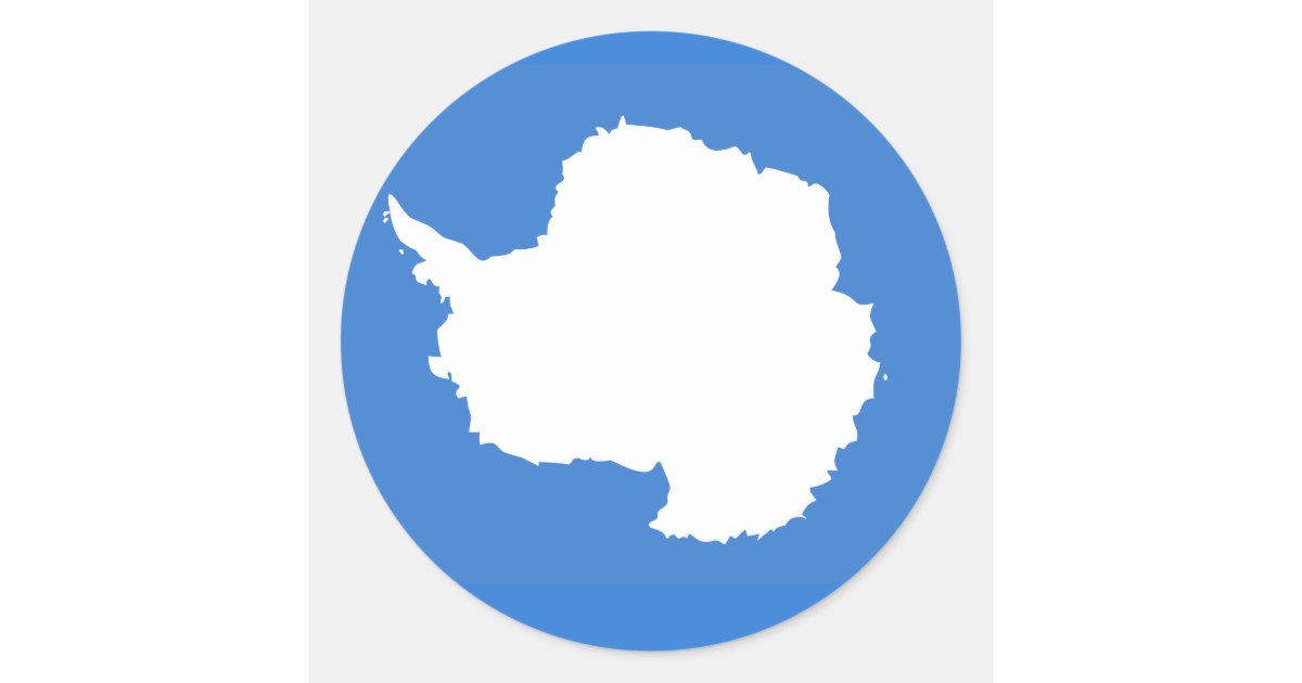 Antarctica Sticker | Zazzle