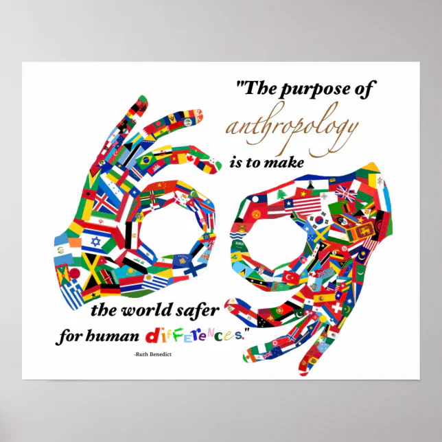 Anthropology Poster | Zazzle
