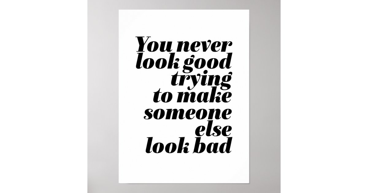 Anti Bullying Don't Be Mean Be Nice Choose Kind Poster | Zazzle