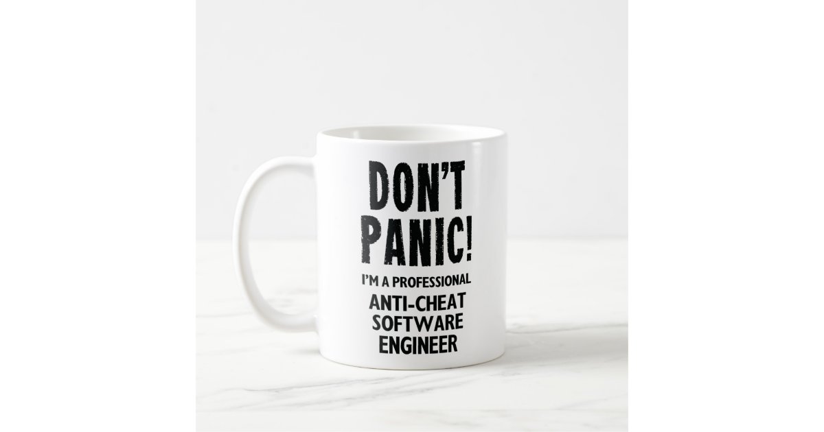 Anti-Cheat Software Engineer Coffee Mug | Zazzle