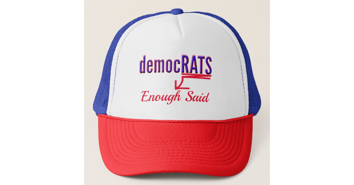 Anti Democrat Hats n Caps | Zazzle