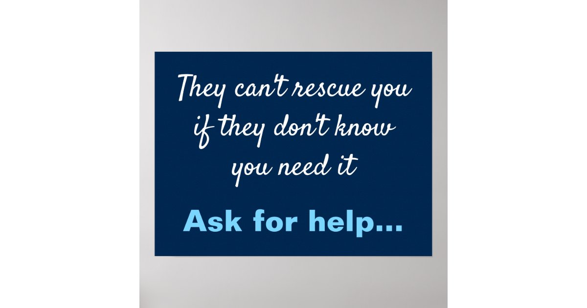 Anti Depression Suicide Prevention Poster | Zazzle