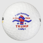 Trump face Golf Ball | Zazzle.com