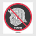 Anti-Donald-Trump Word Cloud Car Sticker | Zazzle