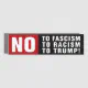 Anti-Fascism Anti-Racism Anti-Trump Bumper Car Magnet | Zazzle
