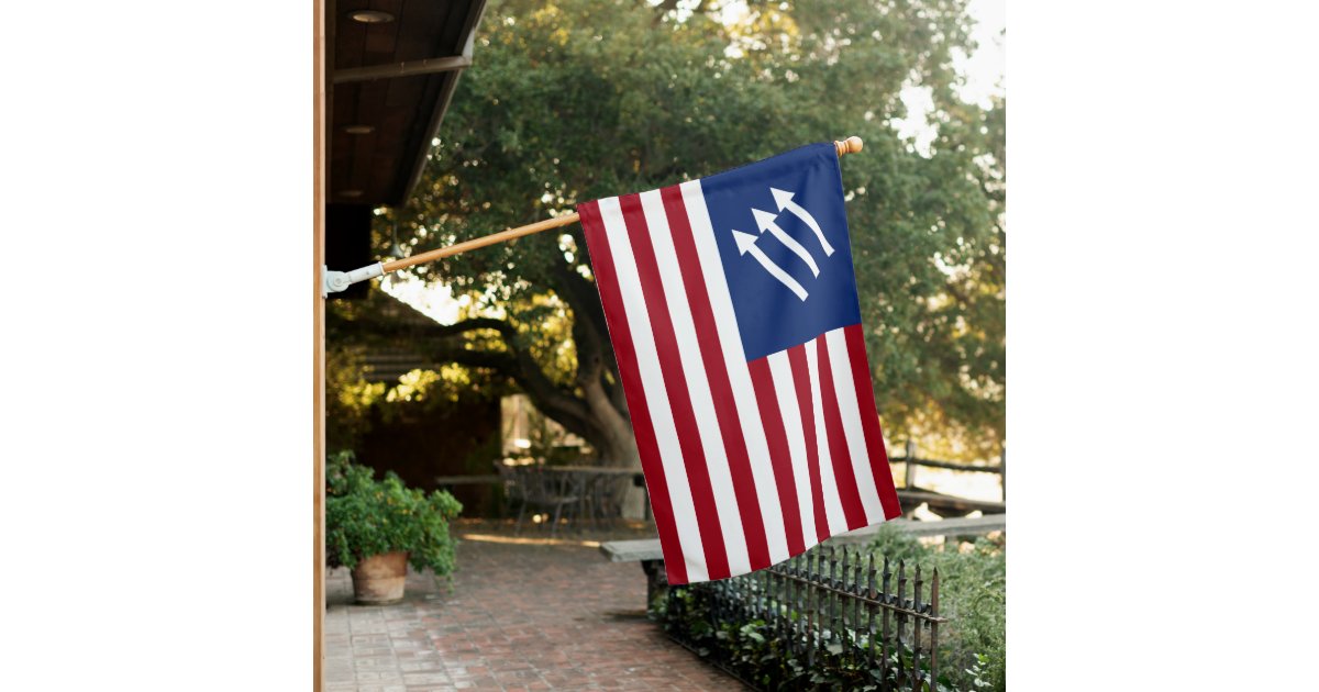 Anti-Fascist American Flag | Zazzle