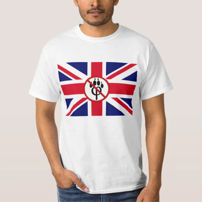 anti furry classic flag T-Shirt | Zazzle