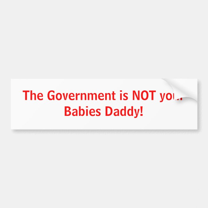 Anti Government Bumper Stickers | Zazzle.com