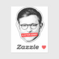 Anti Mike Johnson Election Denier Sticker | Zazzle