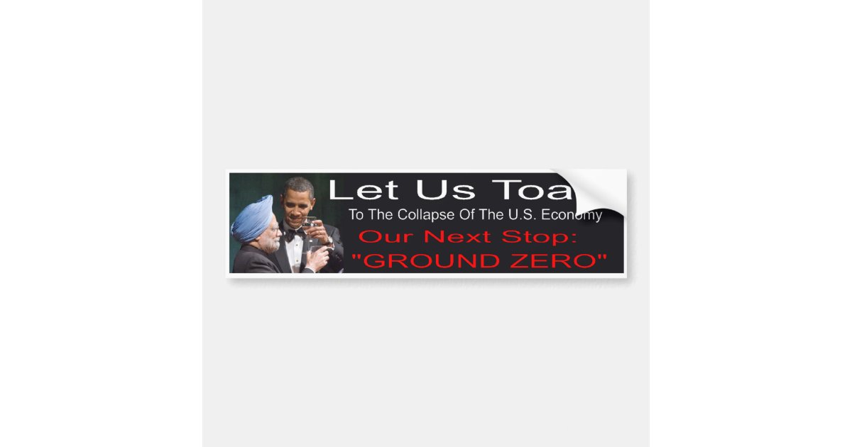Anti-Obama Bumper Sticker | Zazzle