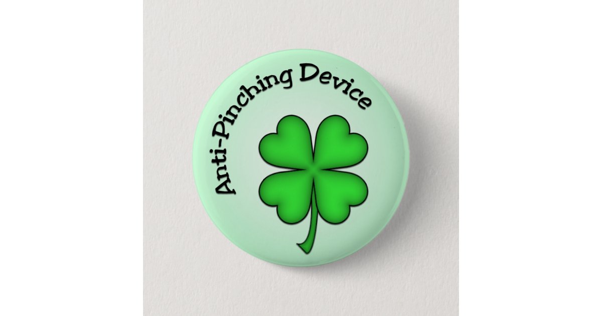 Anti Pinching Device Button | Zazzle