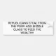 ANTI-REPUBLICAN BUMPER STICKER | Zazzle