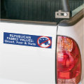 Anti Republican Bumper Sticker | Zazzle