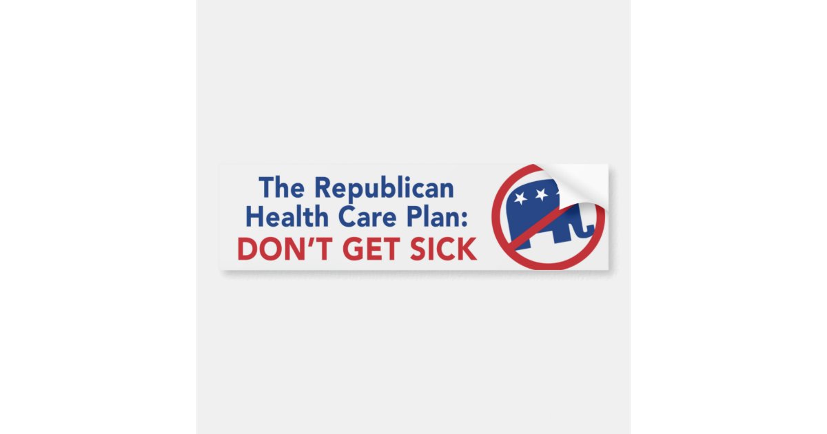 Anti Republican Bumpersticker Bumper Sticker | Zazzle