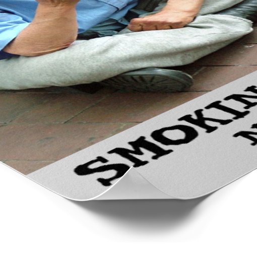 Anti-Smoking Poster | Zazzle