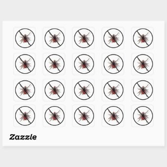 Anti Tick Sticker | Zazzle