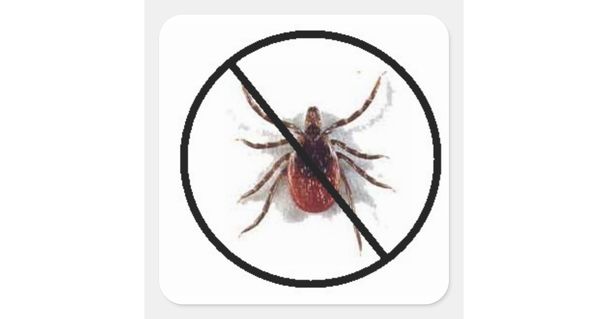 Anti Tick Sticker | Zazzle