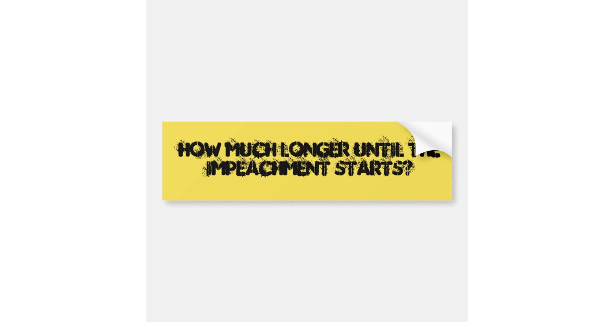 Anti Trump bumper sticker | Zazzle