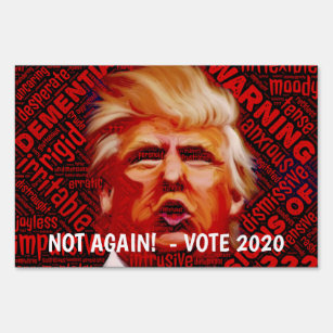 Funny Election Outdoor Signs - Yard Signs & Flags | Zazzle