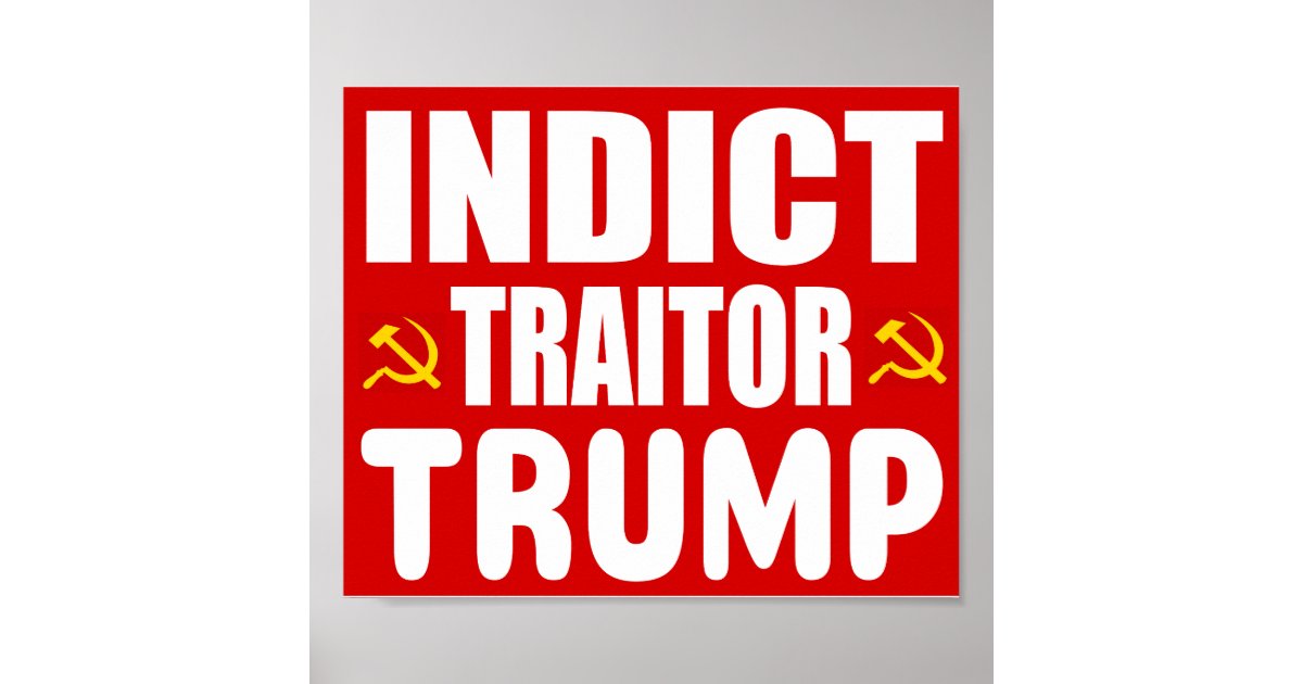 Anti Trump Protest Poster | Zazzle