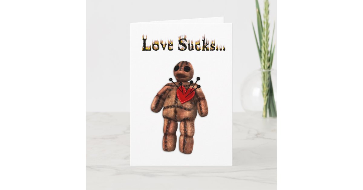 Anti-Valentine Card | Zazzle