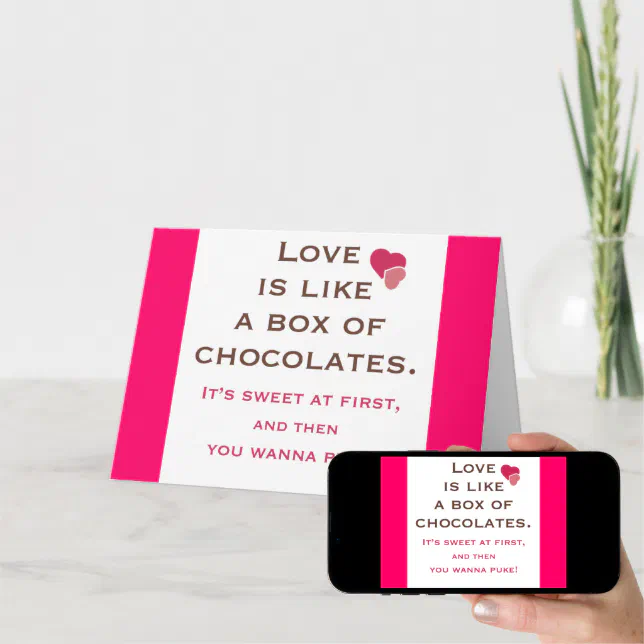 Anti-Valentine's Day Cards | Zazzle