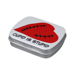 Anti-Valentine's Day: Stupid Cupid Candy Tin | Zazzle