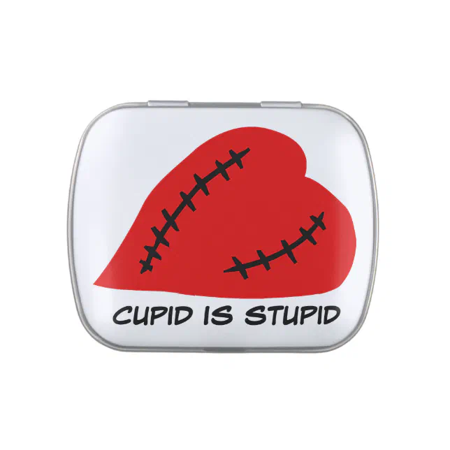 Anti-Valentine's Day: Stupid Cupid Candy Tin | Zazzle