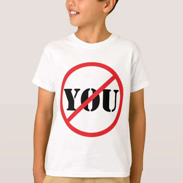 Anti You T-Shirt | Zazzle