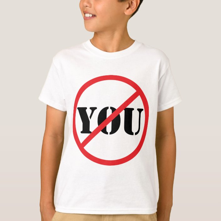 Anti You T-Shirt | Zazzle.com