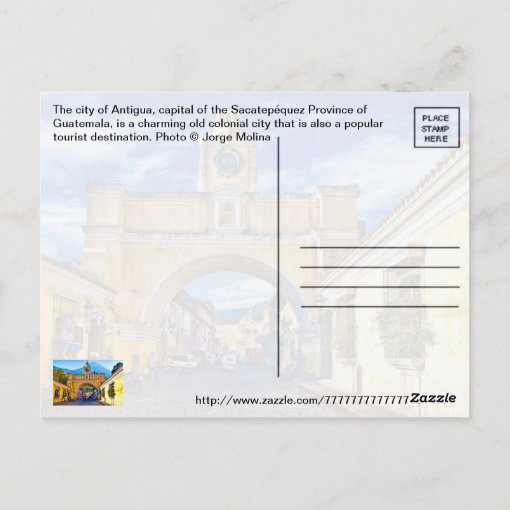 Antigua, Guatemala, Central America Postcard | Zazzle