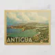 Antigua Vintage Travel Postcard | Zazzle