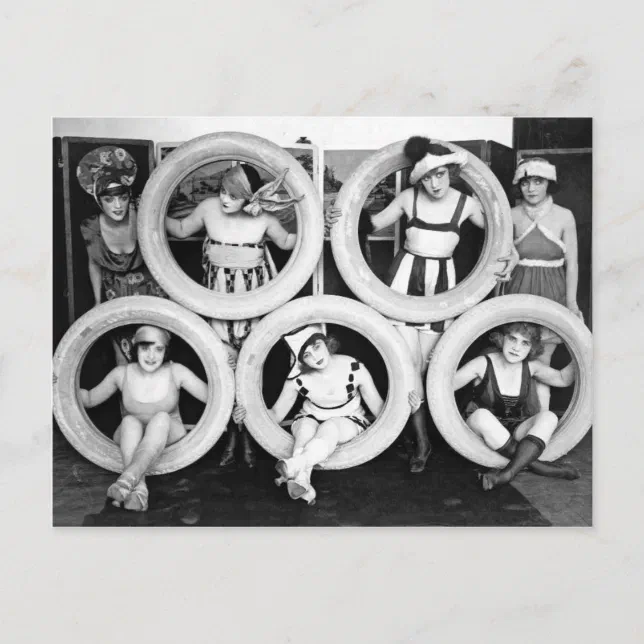 Antique 1920s Liberal Flapper Ladies Photo Postcard | Zazzle