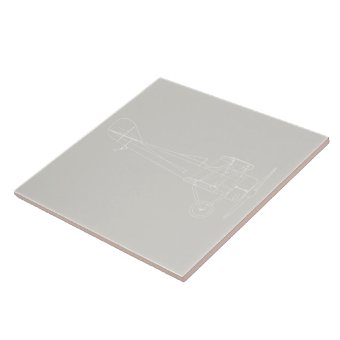 Antique Airplane Diagram Aviation Art CUSTOM COLOR Ceramic Tile | Zazzle