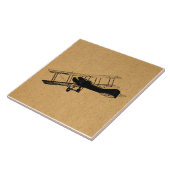 Antique Airplane Vintage Plane Aviation Art Ceramic Tile | Zazzle