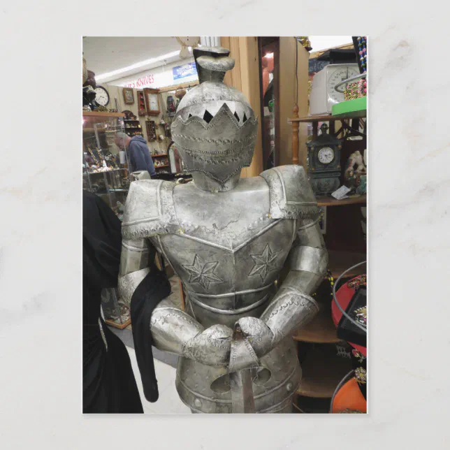 Antique Armor Postcard | Zazzle
