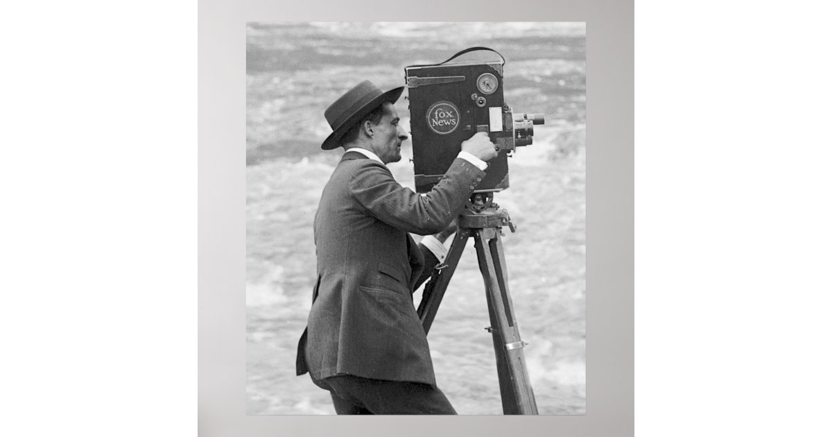 Antique Camera Man, 1918 Poster | Zazzle