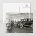 Antique Car Repair Garage, early 1900s Postcard | Zazzle