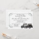 Antique Car Wedding Invitation | Zazzle