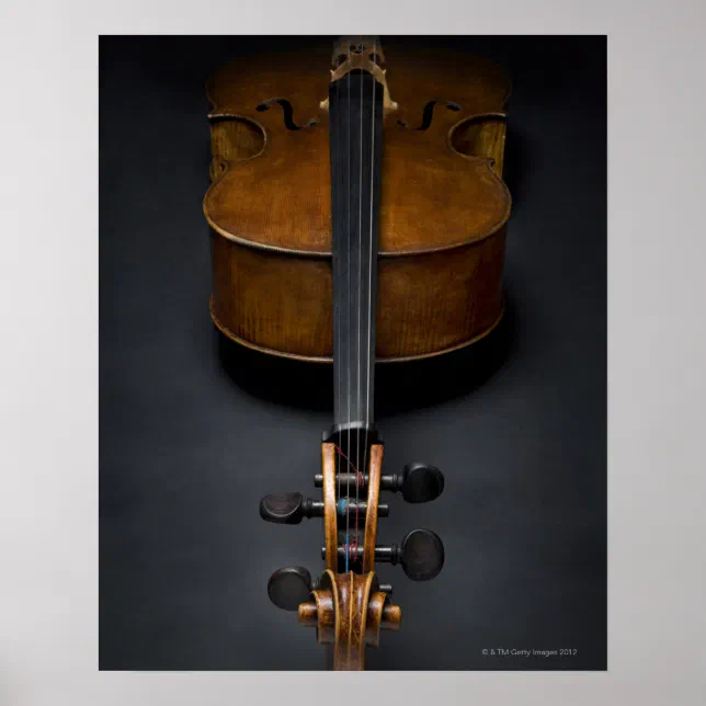 Antique Cello Poster | Zazzle