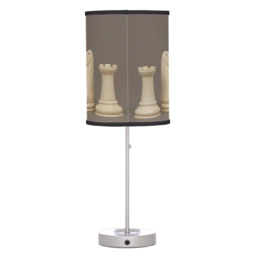 Antique Chess Set Table Lamp | Zazzle