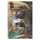 Antique Christmas Nativity Scene Tissue Paper | Zazzle