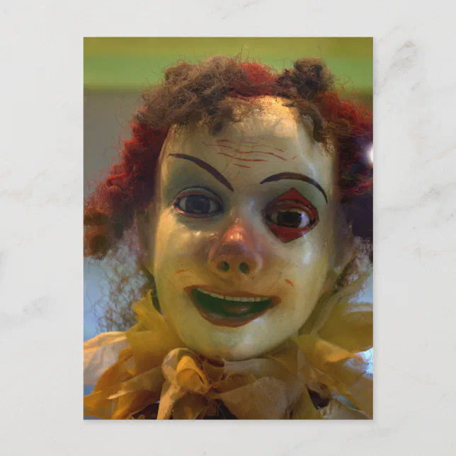antique clown postcard | Zazzle