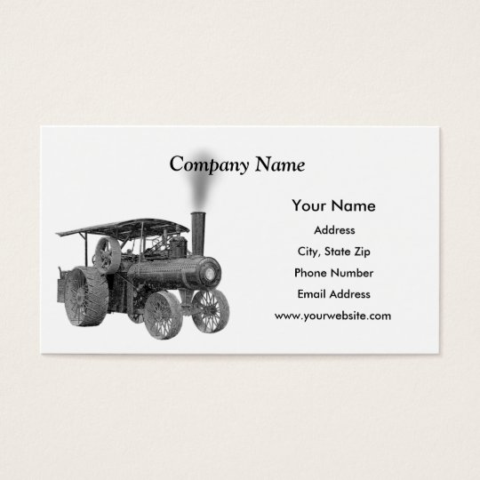 Antique Farm Tractor Business Cards | Zazzle.com