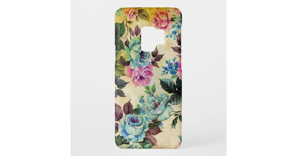 Antique Floral Samsung Galaxy Case | Zazzle