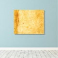 Antique French Paper Parchment Background Texture Canvas Print | Zazzle