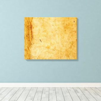 Antique French Paper Parchment Background Texture Canvas Print | Zazzle