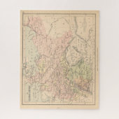 Antique German Empire Map Jigsaw Puzzle | Zazzle