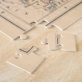 Antique German Empire Map Jigsaw Puzzle | Zazzle