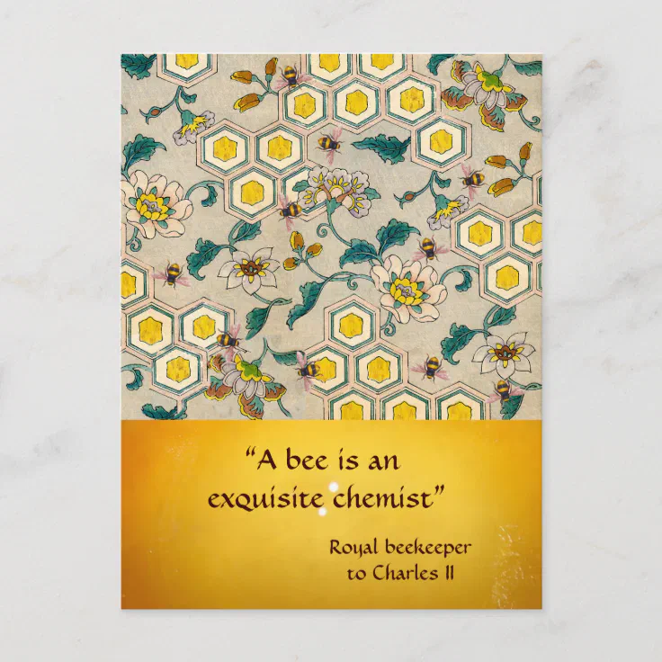 ANTIQUE HONEY BEE BEEKEEPER ,BEEKEEPING POSTCARD | Zazzle